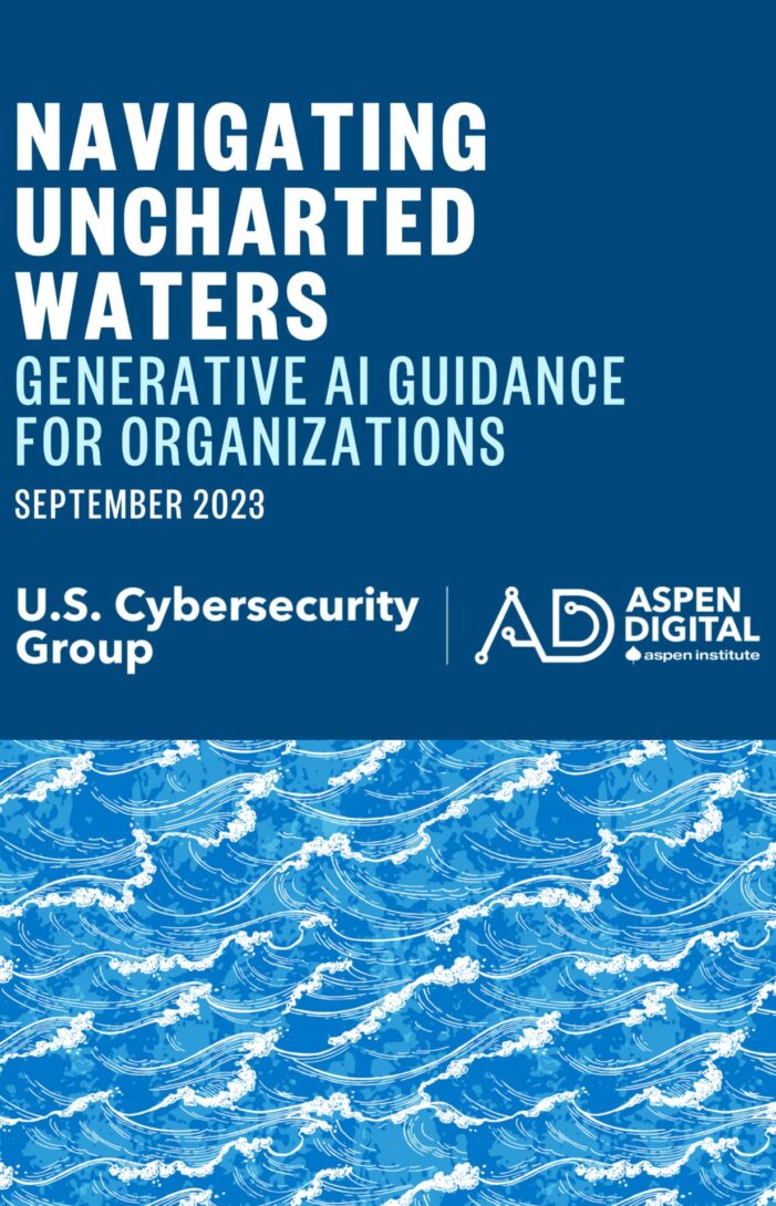 Navigating Uncharted Waters - Aspen Institute