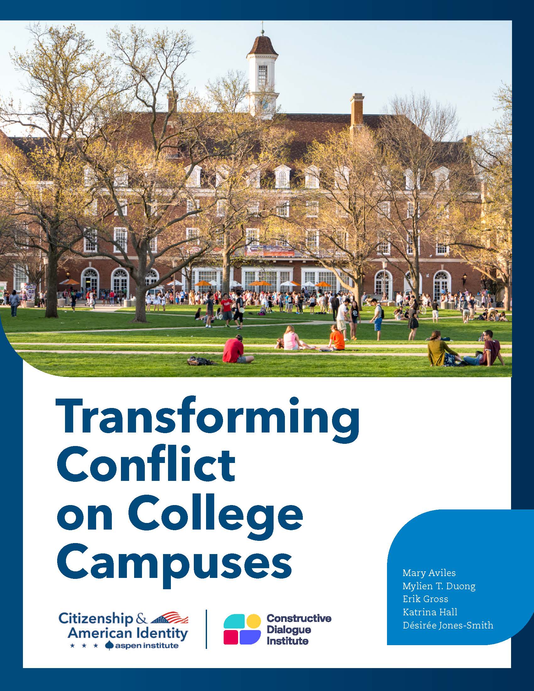 Transforming Conflict on College Campuses - Aspen Institute